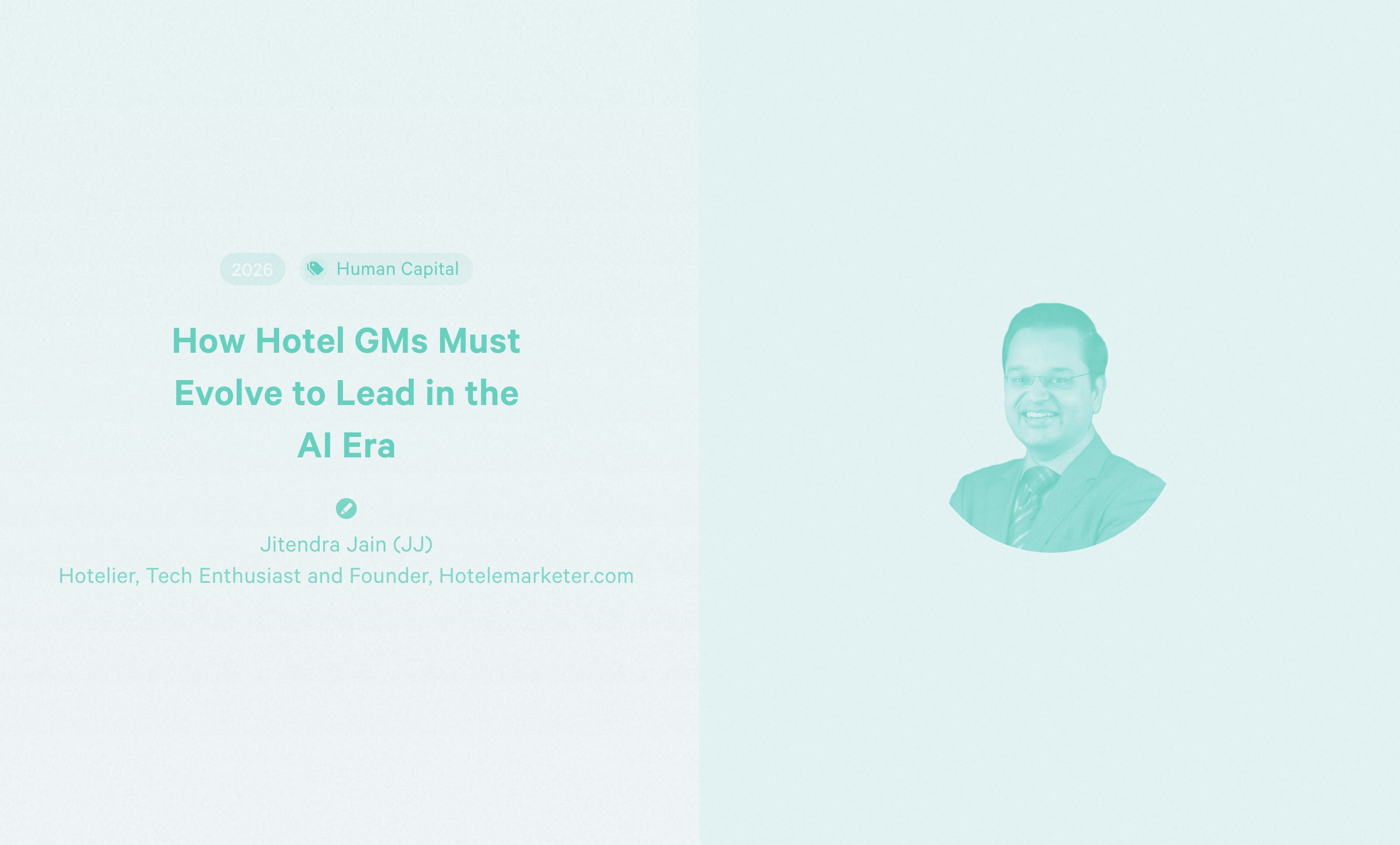 How Hotel GMs Must Evolve to Lead in the AI Era – Hotelemarketer by ...